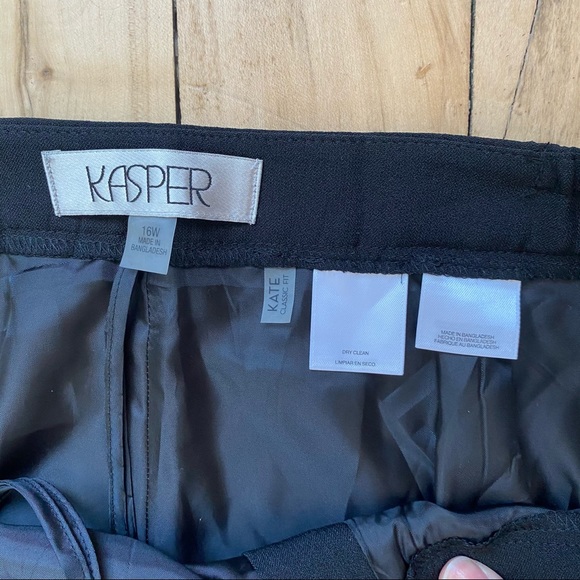 Kasper | Pants & Jumpsuits | Kasper Kate Classic Fit Black Dress Pants | Poshmark